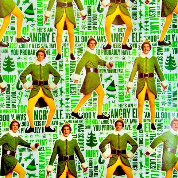 ELF | Holiday | Elf The Movie Christmas Wrapping Paper | Poshmark